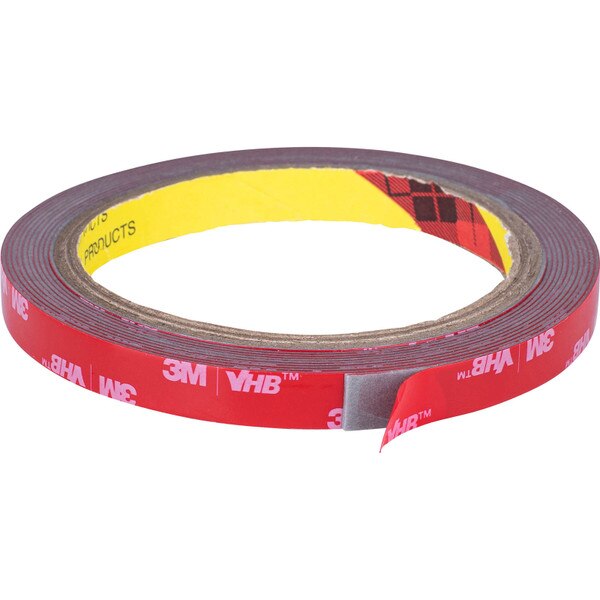 3M Double-Sided Super Strong VHB Gray Acrylic Foam Tape 10mm x 0.8mm x 3m